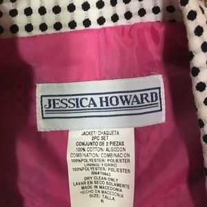 Jessica Howard | Jackets & Coats | Jessica Howard Polka Dot Jacket 8 ...